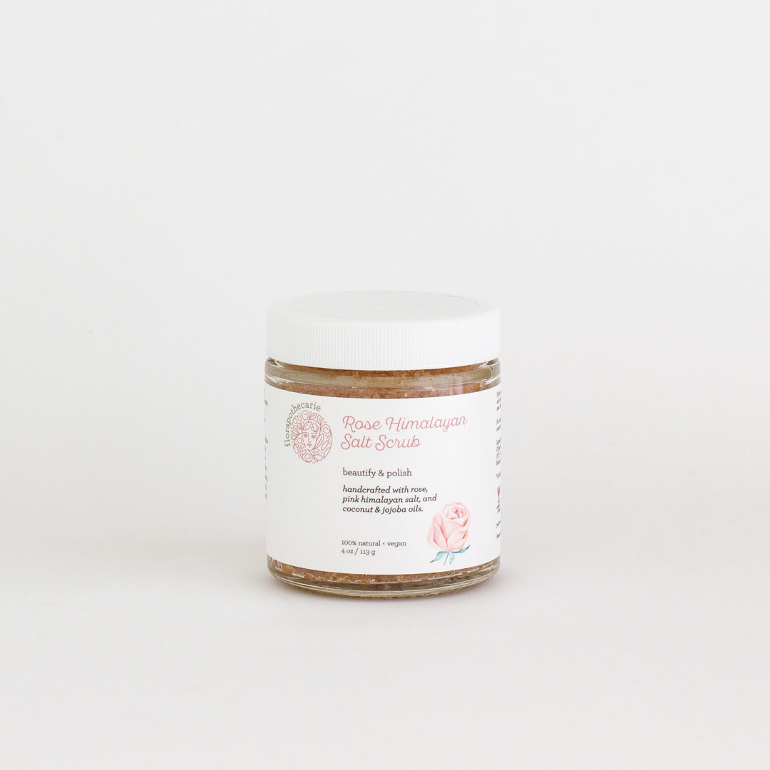 Rose Himalayan Salt Scrub – florapothecarie